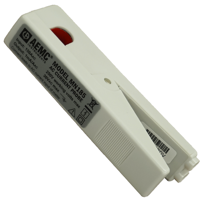 AEMC AC Current Probe Model MN02 (100A, 1mA/A, Lead, 1% Accuracy ...